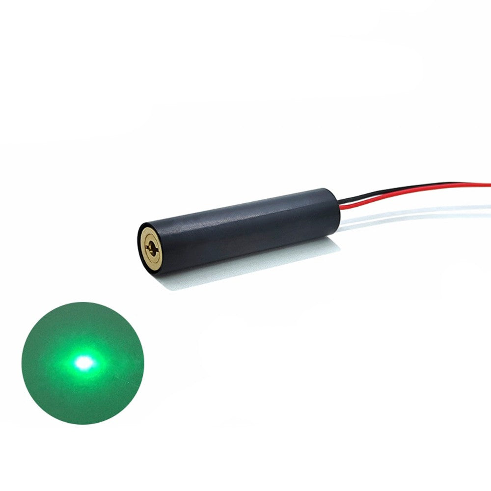 520nm 10mW 20mW-135mW 12V Dot Green Light Adjustable Focus Laser Modul ...