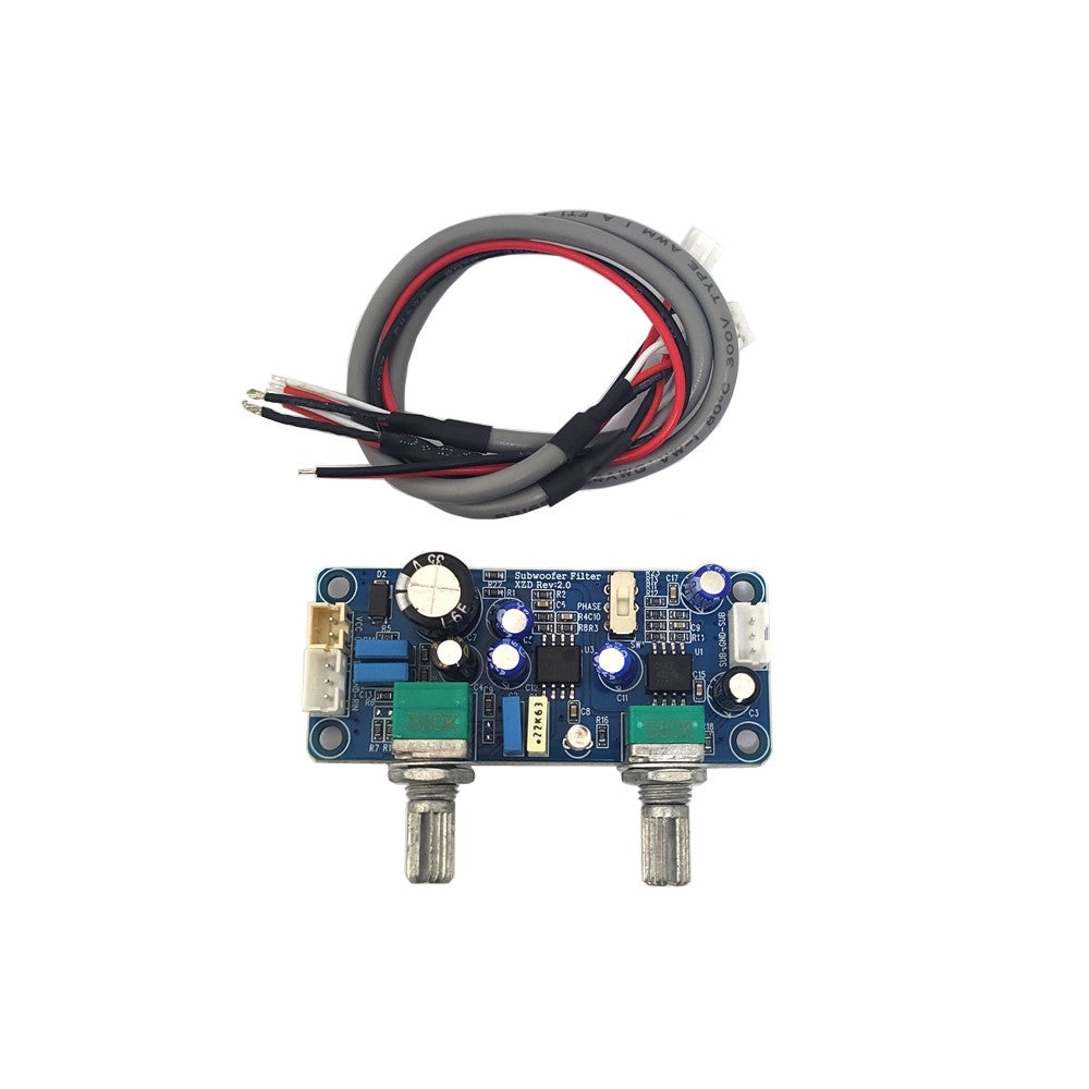 DC Single Power Supply 9v-32v Low Pass Filter Board Subwoofer Front Pa ...