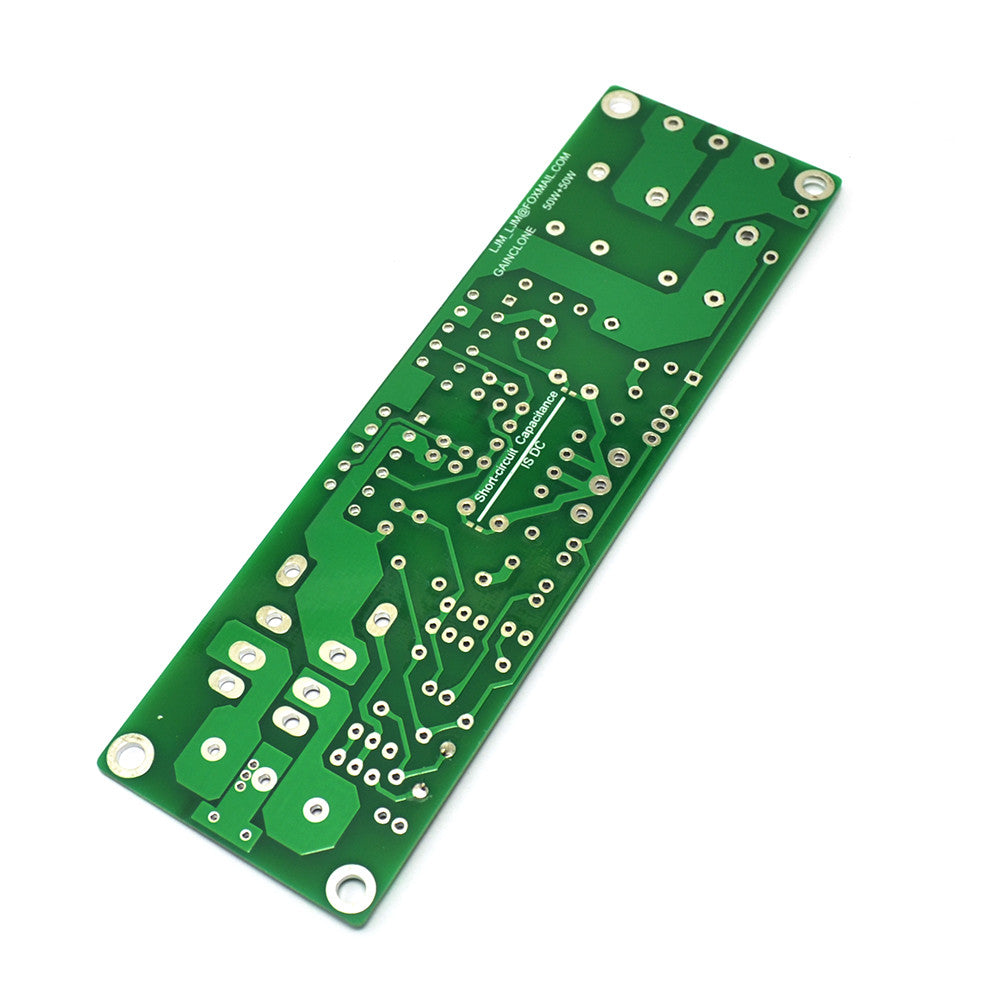 Kit gainclone 3875 LM3875 50W+50W 8ohm Amp board+speaker protection SC ...