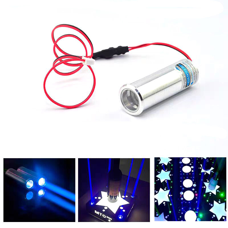 450nm 100mW Blue Laser Diode Module for KTV Bar DJ Stage 14mm Beam ...